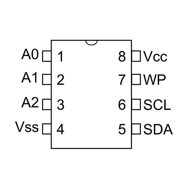 24LC04 SMD :: MikroPrinc